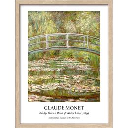 Pro Art Gerahmtes Bild MONET BRIDGE