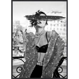 Pro Art Glasbild BLING BLING LADY V