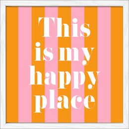 Pro Art Gerahmtes Bild MY HAPPY PLACE