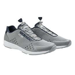 Sebago Herren Wet-Sneakers, 45 - Grau, aus Textil