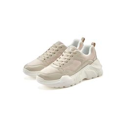 Lascana Sneaker 'Turnschuhe, Halbschuh, Sportschuh, Freizeitschuh, Schn&uuml;rschuh,' beige Gr. 41 f&uuml;r Damen