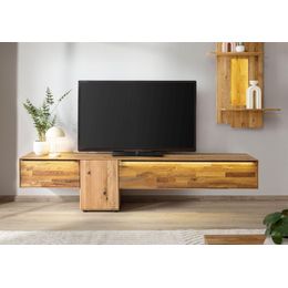 Lowboard Wildeiche 220x43x55 natur ge&ouml;lt WIEN #207