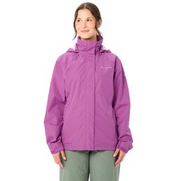 Fahrradjacke Vaude "Women's Escape Bike Light Jacket", Damen, Gr. 40, lila (magenta), Web, Obermaterial: 100% Polyester. Futter: 100% Polyamid, regular fit normal, Rundhals, eingesetzt elastischer Bund, Jacken Fahrradjacke, f&uuml;r Radsport, Wandern und Nordic Walking, wasserabweisend, winddicht