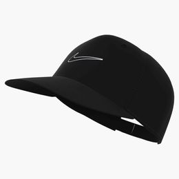 Baseball Cap Nike Sportswear "U NK CLUB CAP U CB SWSH L", Damen, Gr. S, schwarz, schwarz, Obermaterial: 100% Polyester, Caps, mit Tri-Glide-Verschluss, aus Twill-Material