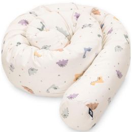 Julius Z&ouml;llner Nestchenschlange JULIUS Z&Ouml;LLNER "Jersey, Dinos", bunt (little dinos), Obermaterial: 100% Baumwolle. F&uuml;llung: 100% Polyester, Bettnestchen, Made in Germany