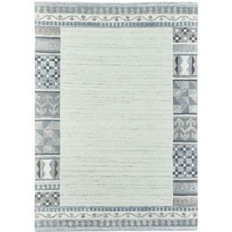 Wollteppich Theko "Royal Natur 6030", beige, B:250cm H:14mm L:350cm, Wolle, Teppiche, reine Wolle, handgetuftet, mit Bord&uuml;re