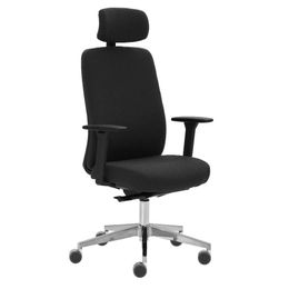 Pharao24.de Ergonomischer B&uuml;rostuhl Schreibtischsessel mit Rollen und hoher R&uuml;ckenlehne