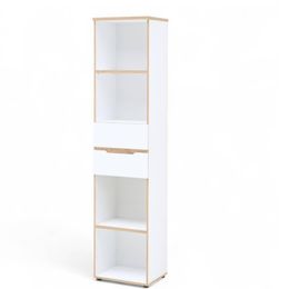 Pharao24.de Standregal Aktenregal 197 cm hoch mit R&uuml;ckwand