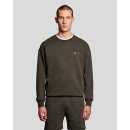 Lyle & Scott Schwerer Waschbaumwollpullover