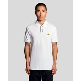 Lyle & Scott Poloshirt mit kontrastierenden &Auml;rmelb&uuml;ndchen
