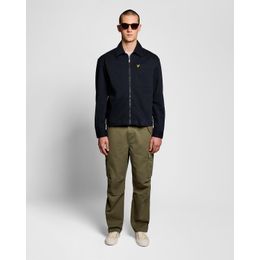 Lyle & Scott Rei&szlig;verschluss-&Uuml;berhemd in Dunkelblau