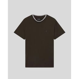 Lyle & Scott Superfeines Baumwoll-Tipps T-Shirt