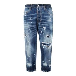 Dsquared2 - Dunkelblaue Jeanshose Im Boston-jeans-stil