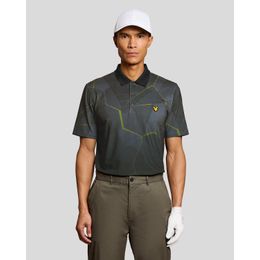 Lyle & Scott Geometrisches Grafik-Polohemd