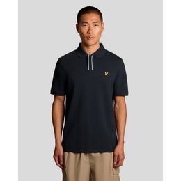 Lyle & Scott Poloshirt mit Kontrast-Paspelierung