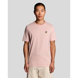 Lyle & Scott Pique Breton Streifen T-Shirt