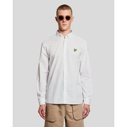 Lyle & Scott Leinenmischung Oxford-Hemd
