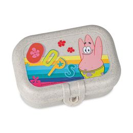 Lunchbox Koziol "PASCAL READY MINI SPONGEBOB PATRICK Lunchbox-Set", organic sand, B:10,8cm H:6cm L:15,1cm, Kunststoff, Lebensmittelaufbewahrungsbeh&auml;lter, Lunchbox, sp&uuml;lmaschinengeeignet, mikrowellengeeignet