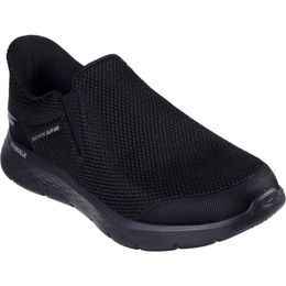 Skechers GO WALK Flex Ojai Textile Herren Sneaker in Schwarz