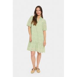 Saint Tropez Kleid GeleksaSZ Gerade Passform green