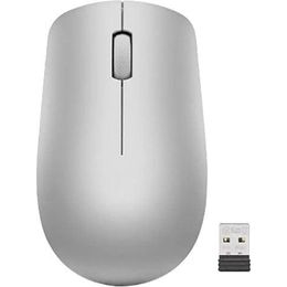Lenovo Maus "530 Funkmaus", grau (platin grau), B:6,3cm H:3,7cm T:10,6cm, Computer-M&auml;use