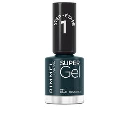 Rimmel London Super Gel Nagellack #068-strandhausblau 12 ml