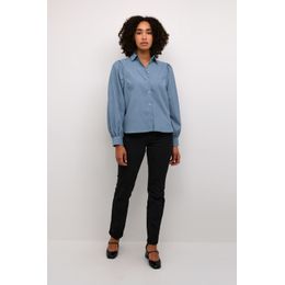 Kaffe Langarm - Hemd Regular fit Celestrial Blue