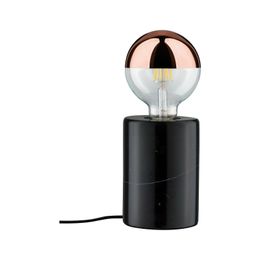 Paulmann Tischleuchte "Neordic Nordin max.1x20W E27 Schwarz 230V Marmor", schwarz, 1, &Oslash; 9,5cm H: 13cm, 1 Stk., Leuchten, Tischleuchte