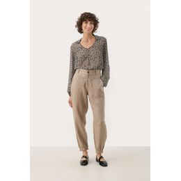 PART TWO Casual Hose Contemporary fit Desert Taupe beige