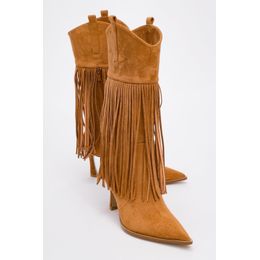 Gueras Fransen Spitzer Zeh Stiefel (Damen)