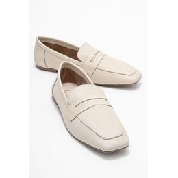 Morne Leder Loafer Damen