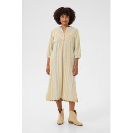 Cream Kleid Straight fit Truffet jaquard beige