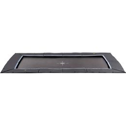 Bodentrampolin EXIT "Dynamic", schwarz (schwarz, schwarz), Trampoline, Kinder, B/L/T: 519cm x 305cm
