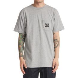 T-Shirt DC Shoes "DC Star", Jungen, Gr. L, grau (erdgrau), Obermaterial: 100% Baumwolle., Shirts T-Shirt