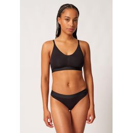 Soft-BH Skiny "Smartouch", Damen, Gr. 38, Cup A/B, schwarz, Obermaterial: 92% Viskose, 8% Elasthan, Basic, normal, BHs Soft-BH, herausnehmbare Pads, weich, b&uuml;gellos, elastisch, Viskosemix