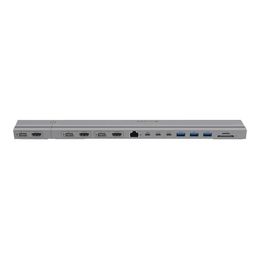 Targus HyperDrive Dockingstation - USB-C, USB-A, HDMI, DisplayPort, RJ45, microSDXC, SDXC