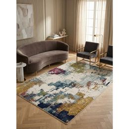 KADIMA DESIGN Teppich LODI-Padana, abstrakt, Bunt, 200 x 290 cm
