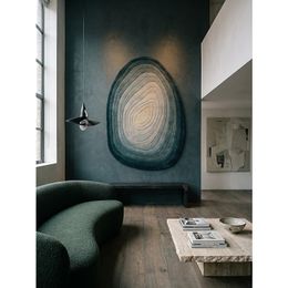 Hochflorteppich Wolle Blau 160 x 230 cm - PARRET KADIMA DESIGN