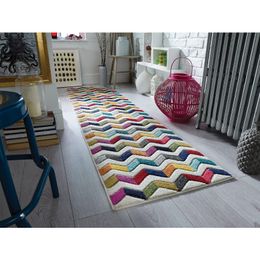 L&auml;ufer maschinengewebt Bunt 66 x 300 cm - MEON KADIMA DESIGN