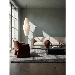 KADIMA DESIGN Shaggy-Teppich waschbar Dunkelgrau 200 x 290 cm - DIADEM Kadima