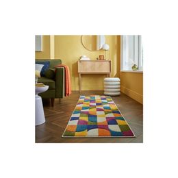 L&auml;ufer geometrisch Bunt 66 x 300 cm - QUAGGY KADIMA DESIGN