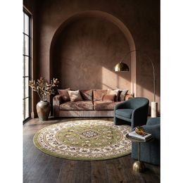 Teppich Orient Gr&uuml;n &Oslash;133 cm - GLAZERT KADIMA DESIGN