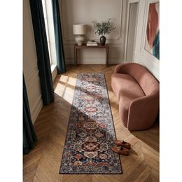 L&auml;ufer Berber Blau 66 x 300 cm - GLAZERT KADIMA DESIGN