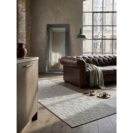 L&auml;ufer geometrisch Grau 78 x 230 cm - LEAM KADIMA DESIGN