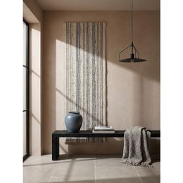 L&auml;ufer Wollmischung Natur 80 x 300 cm - HYTHE KADIMA DESIGN