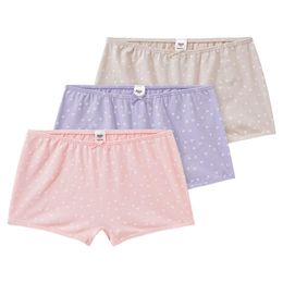 Topolino 3 M&auml;dchen Pantys mit Herz-Print