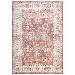 Novel Vintage-Teppich, Terracotta, Textil, rechteckig, 160x230 cm, Oeko-Tex&reg; Standard 100, Bsci, f&uuml;r Fu&szlig;bodenheizung geeignet, Teppiche & B&ouml;den, Teppiche, Waschbare Teppiche