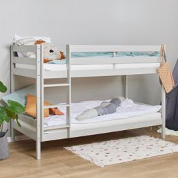 Etagenbett ECO COMFORT Grau Echtholz vollmassiv