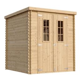 HOLZ-GARTENHAUS - B204xL204xH202 cm/ 3.53 m2 - M309C