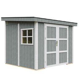 GARTENHAUS 5,9 m&sup2; - H231x248x294 cm - Ohne Boden und Seitenwand &ndash; M938B-CAVERN STEEL